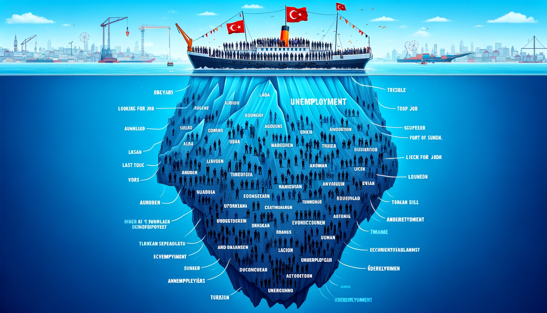 İşsizlikte Buz Dağının Görünmeyen Yüzü