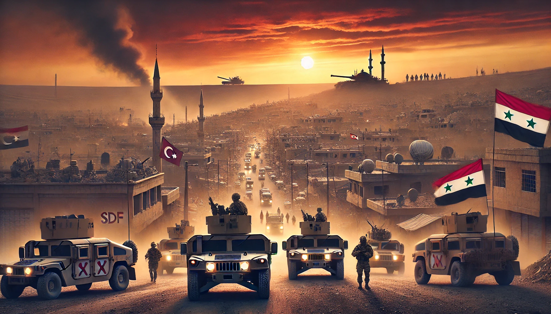 Kobani’de Gerilim Tırmanıyor: ABD Askerleri Sahada, Türkiye Askeri ...